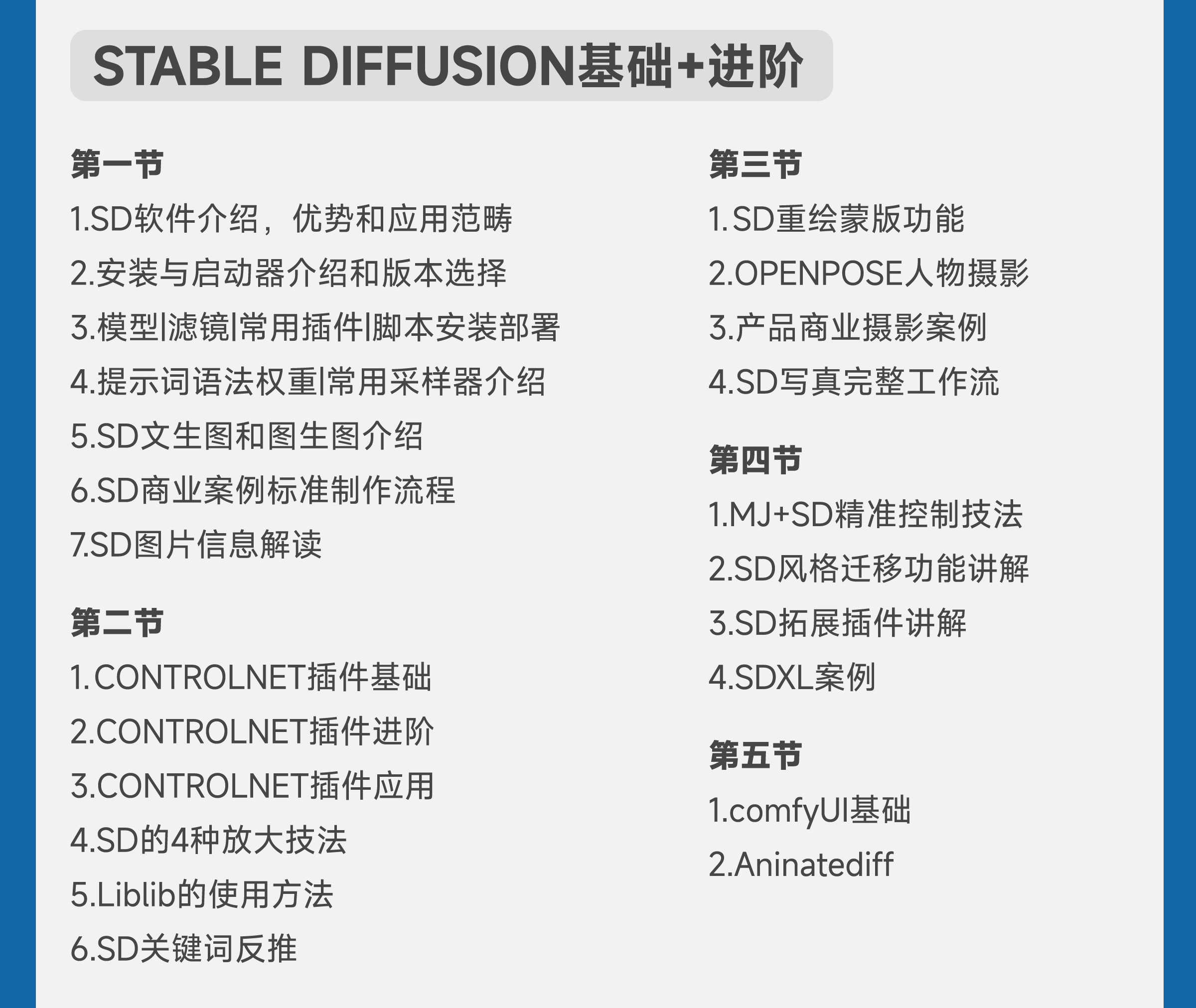 stable diffusion商业设计课_视频教程培训__付遥,流云-站酷高高手