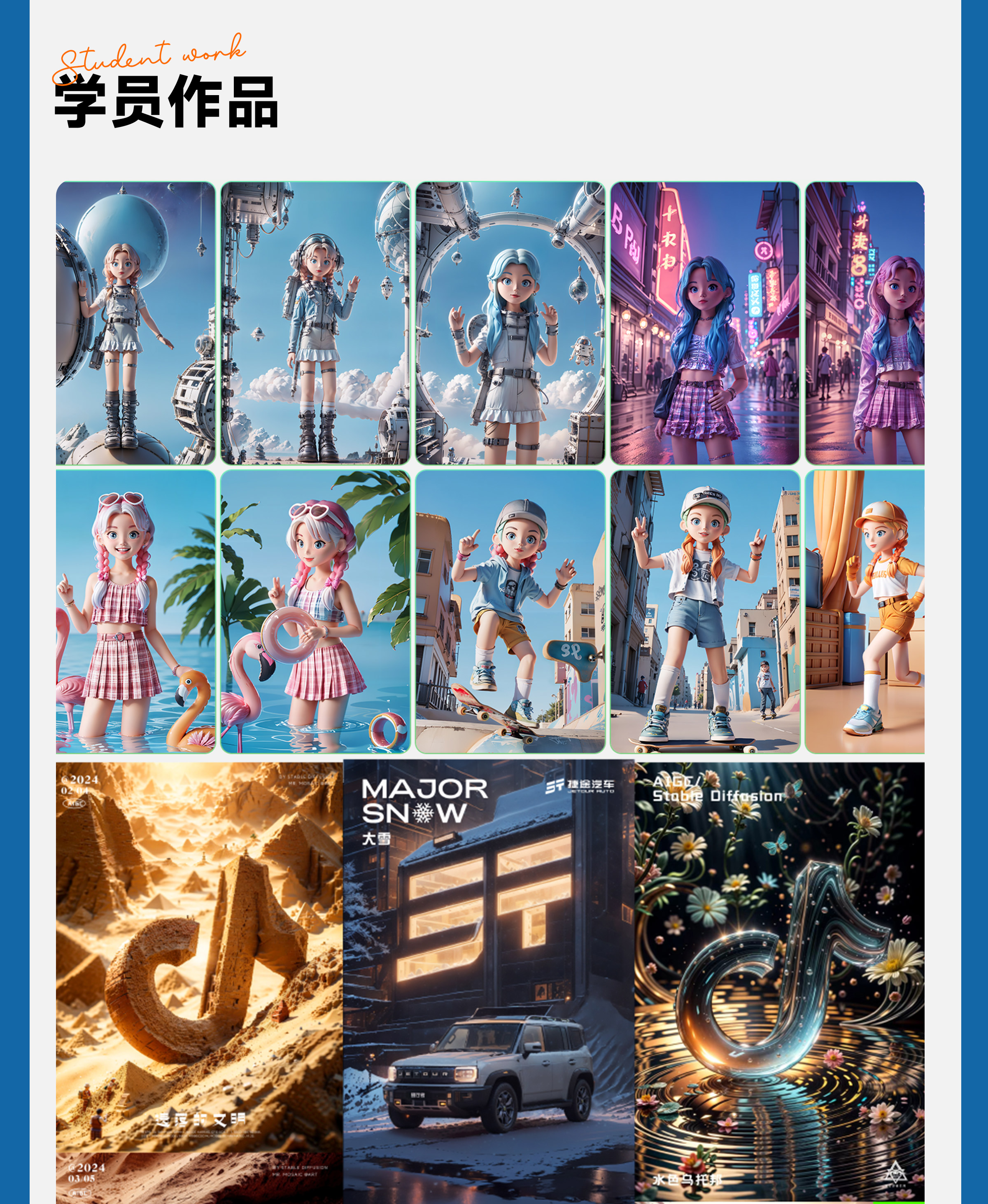 stable diffusion商业设计课_视频教程培训__付遥,流云-站酷高高手